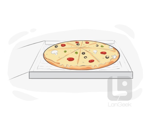 Definition & Meaning of "Pizza" | LanGeek
