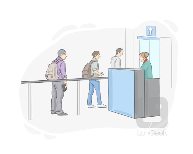 La traduction du mot "Gate" | LanGeek