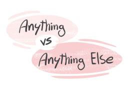 "Anything" vs. "Nothing" in English Grammar | LanGeek