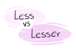"Less" vs. "Least" in the English Grammar | LanGeek