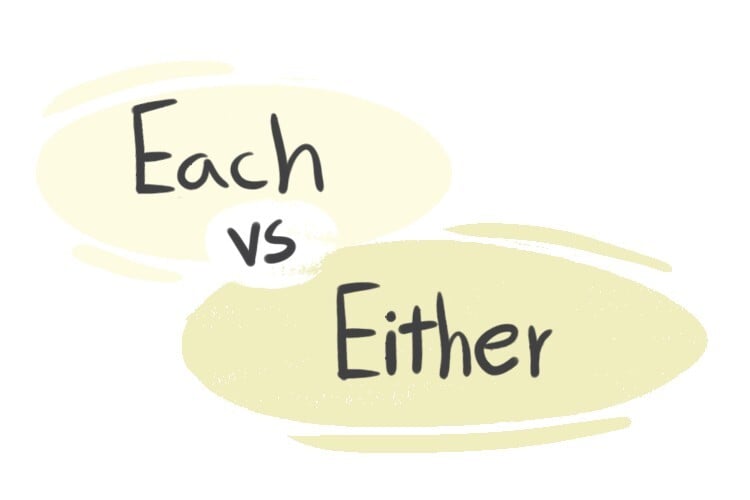 "Each" vs. "Either" in the English Grammar | LanGeek