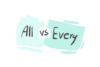 "All" vs. "Every" in the English Grammar | LanGeek