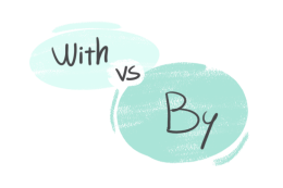 "With" vs. "For" in the English grammar | LanGeek