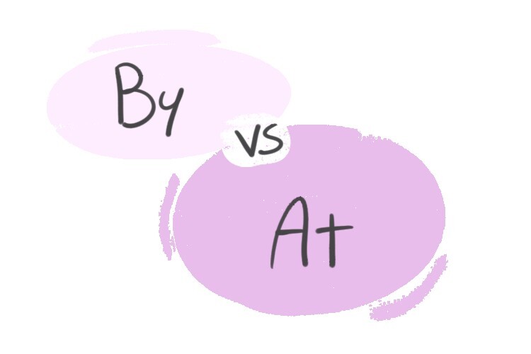 "By" vs. "At" in the English grammar | LanGeek