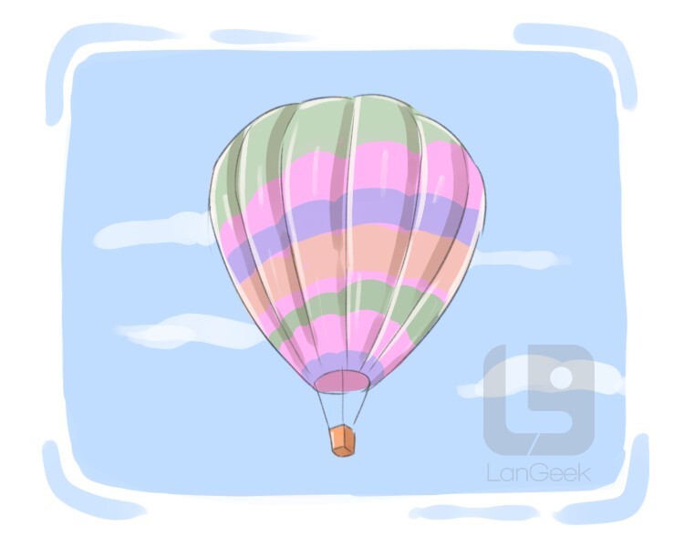 Definition Meaning Of Hot air Balloon LanGeek