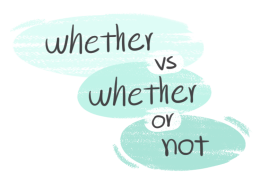 "Whether" vs. "That" in the English grammar | LanGeek