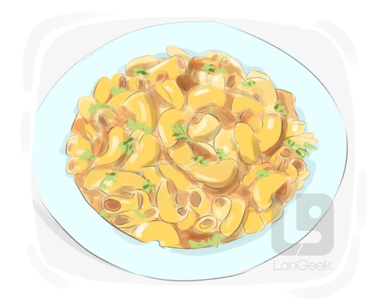 Definition & Meaning of "Macaroni" | LanGeek