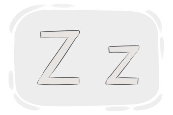 "The Letter Z" in the English Alphabet in British English | LanGeek