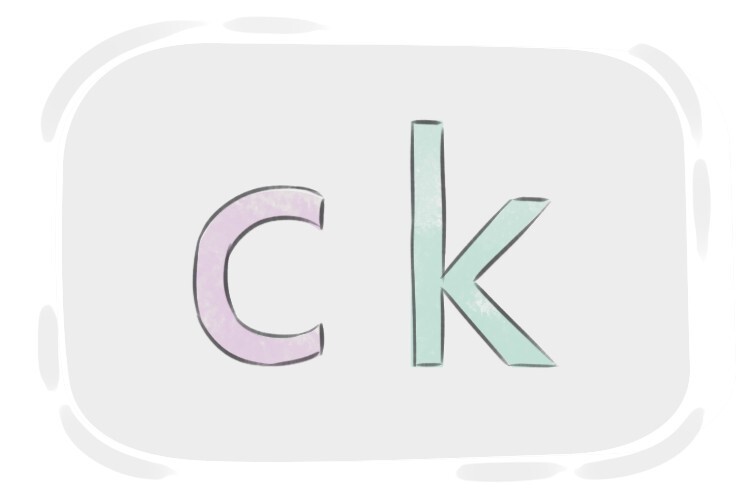 English Multigraph "ck" | LanGeek