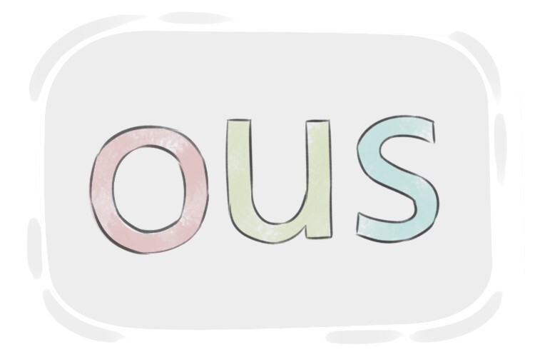 English Multigraph "ous" | LanGeek