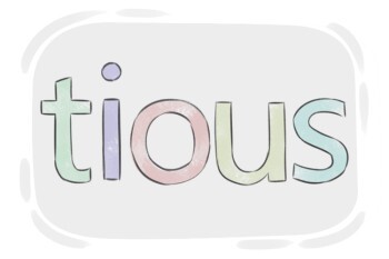 English Multigraph "tious" | LanGeek