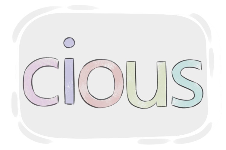 English Multigraph "cious" | LanGeek