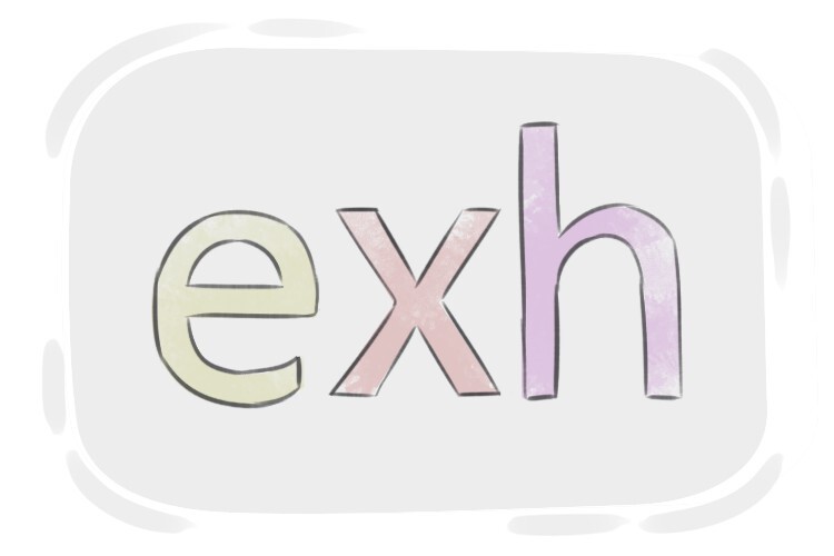 English Multigraph "exh" | LanGeek