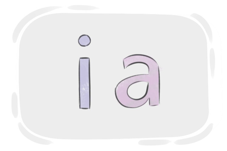 English Multigraph "ia" | LanGeek
