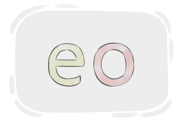 English Multigraph "eo" | LanGeek