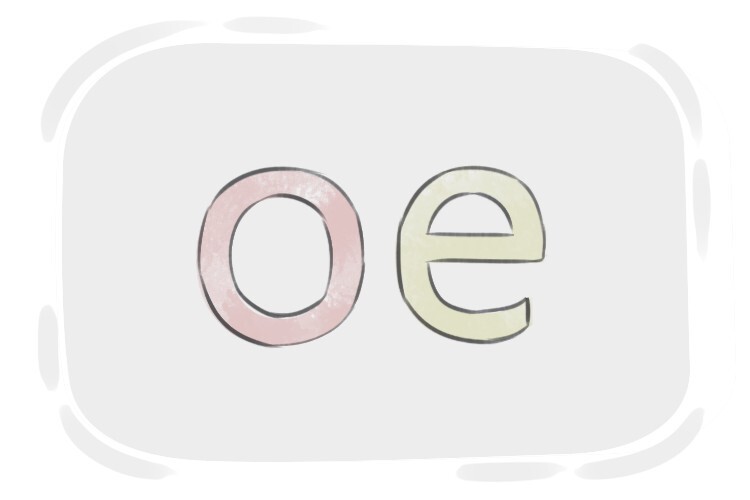English Multigraph "oe" | LanGeek
