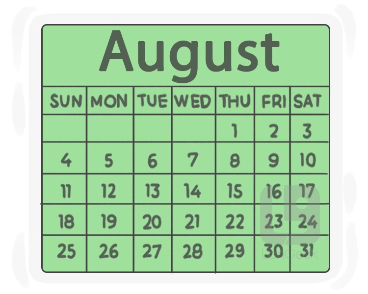 Definition & Meaning of "Aug" | LanGeek