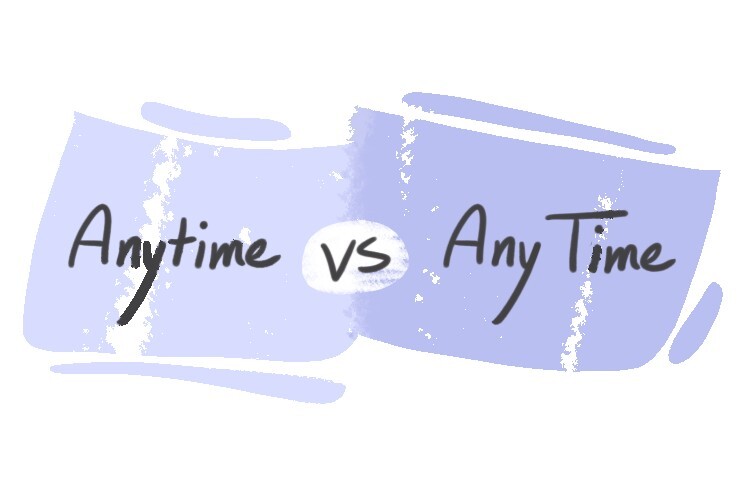 "Anytime" vs. "Any Time in English | LanGeek