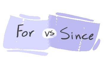 "For" vs. "Since" in the English Grammar | LanGeek