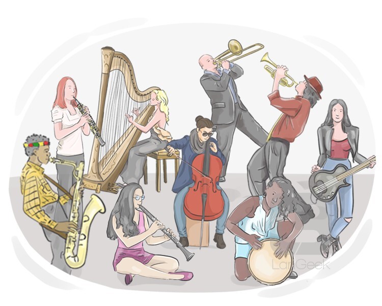 Definition & Meaning of "Nonet" | LanGeek