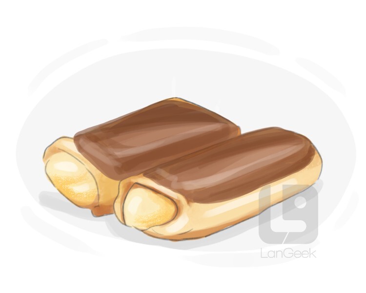 Definition & Meaning of "Eclair" | LanGeek