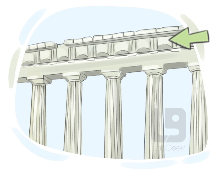 Definition & Meaning of "Frieze" | LanGeek