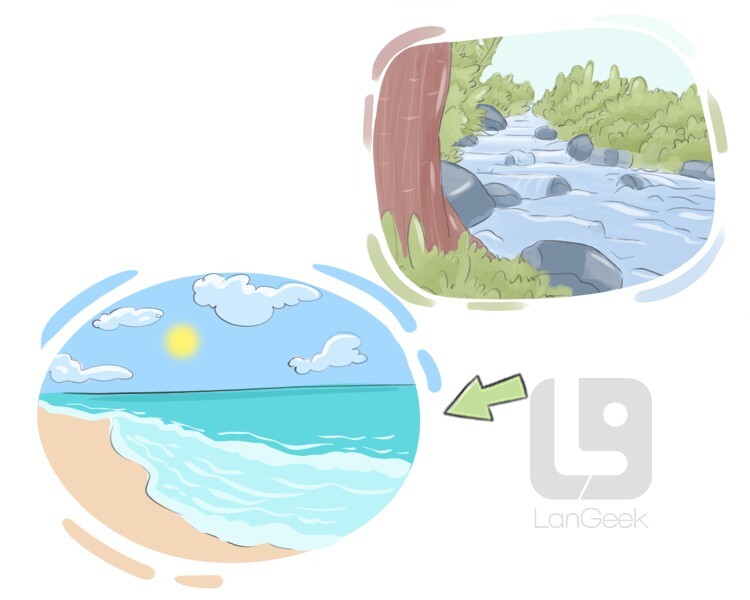 Definition & Meaning of "Saltwater" | LanGeek