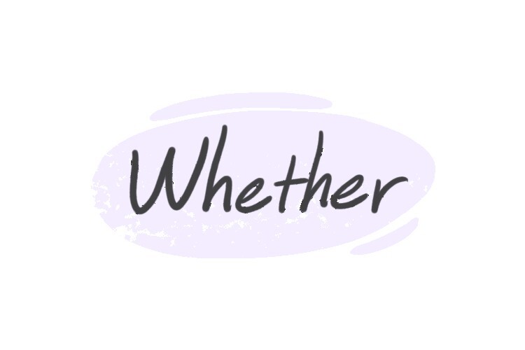 How To Use "Whether" in English | LanGeek
