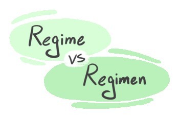 "Regime" vs. "Regimen" in English | LanGeek