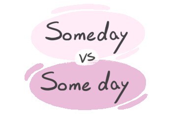 "Someday" vs. "Some day" in the English Grammar | LanGeek