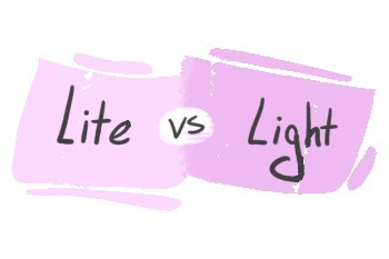 "Lite" vs. "Light" in English | LanGeek