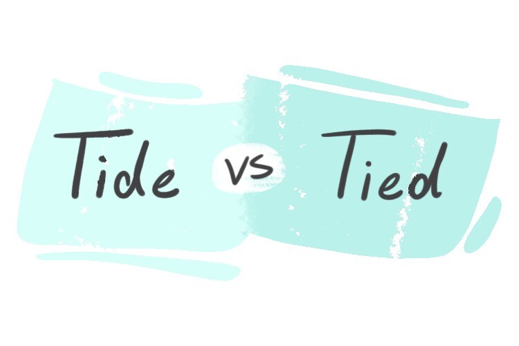 "Tide" vs. "Tied" in English | LanGeek