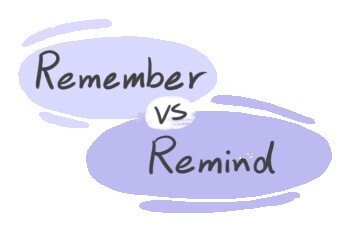 "Remember" vs. "Remind" in English | LanGeek