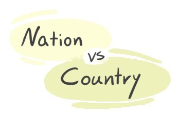 "Nation" vs. "Country" in English | LanGeek