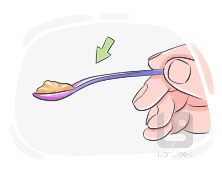 Definition & Meaning of "Baby spoon" | LanGeek