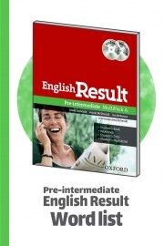 English Result Pre-intermediate Wordlist | LanGeek
