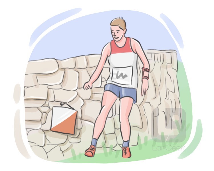 Definition & Meaning of "Orienteering" | LanGeek