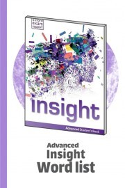 Insight Advanced Wordlist | LanGeek