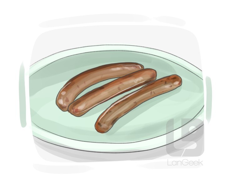 Definition & Meaning of "Chipolata" | LanGeek