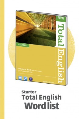 Total English Starter Wordlist | LanGeek
