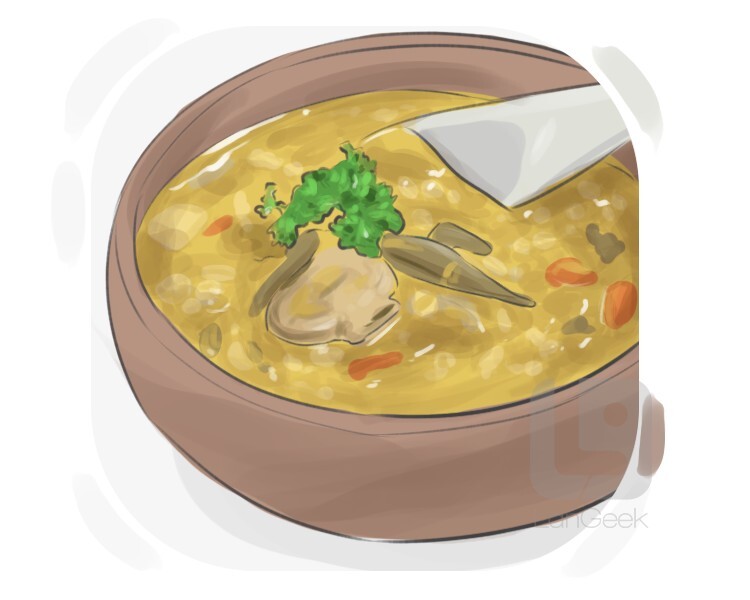 Definition & Meaning of "Pottage" | LanGeek