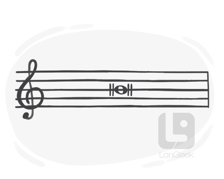 Definition & Meaning of "Double whole note" | LanGeek