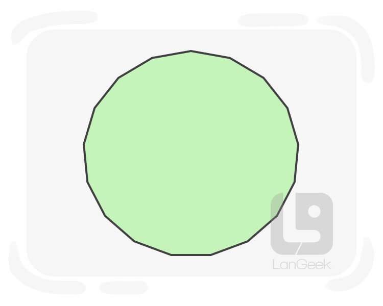 Definition & Meaning of "Heptadecagon" | LanGeek