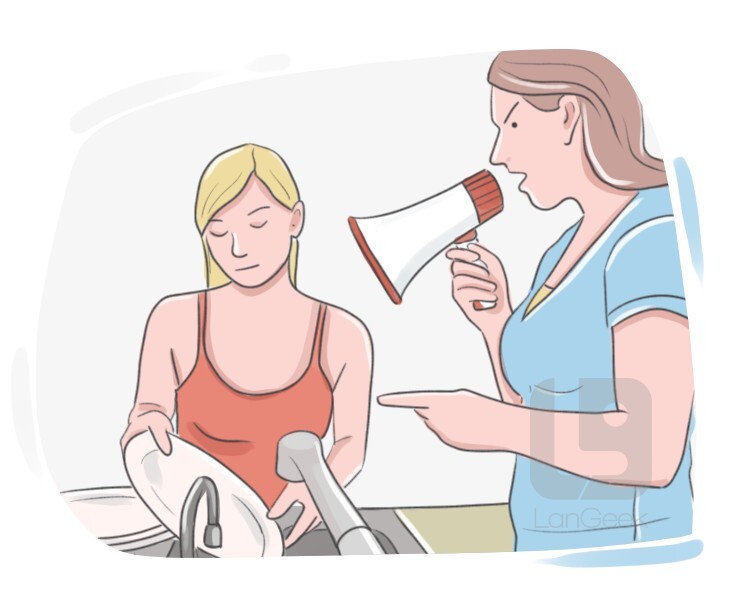 Definition & Meaning of "Put to work" | LanGeek