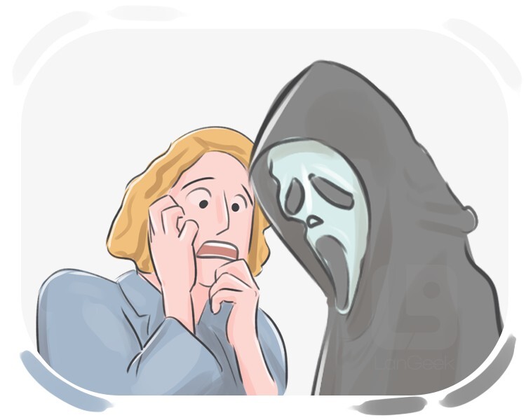 Definition & Meaning of "Scare shitless" | LanGeek