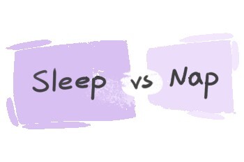 What is the difference between 'sleep' and 'nap'? | LanGeek
