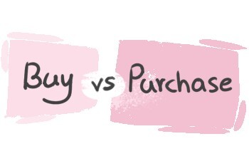 What is the difference between 'but' and 'purchase'? | LanGeek