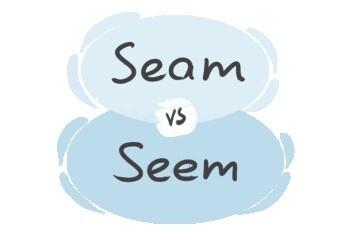 "Seam" vs. "Seem" in English | LanGeek