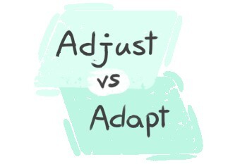 What is the difference between 'adjust' and 'adapt'? | LanGeek