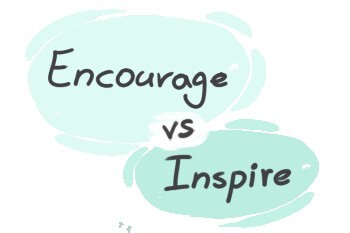 What is the difference between 'encourage' and 'inspire'? | LanGeek
